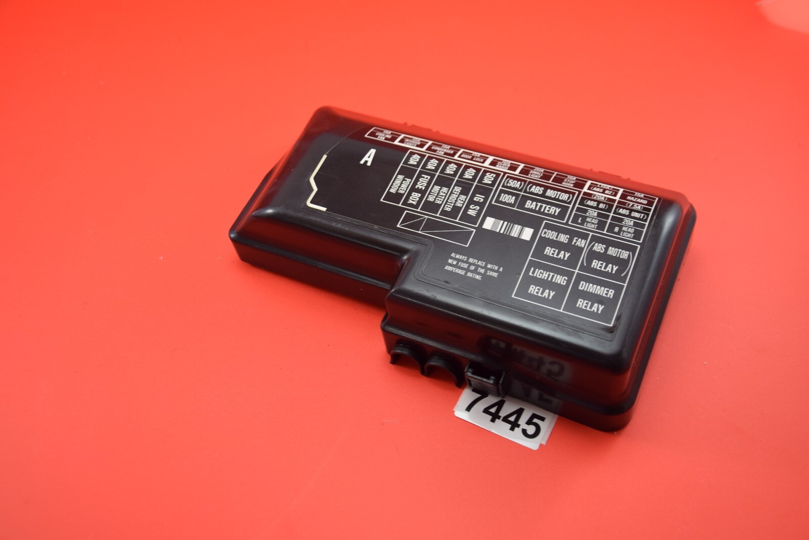 B15 92-96 HONDA PRELUDE FRONT ENGINE FUSE BOX COVER HONDA# 38252 SS0 ...