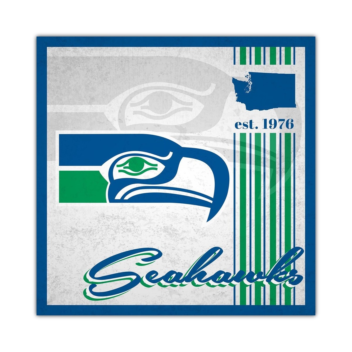Throwback Seahawks Logo Retro NFL Logos | Officially Licensed Retro
