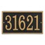 Rectangle Cast Address Plaque, Ships in 4 days! | eBay