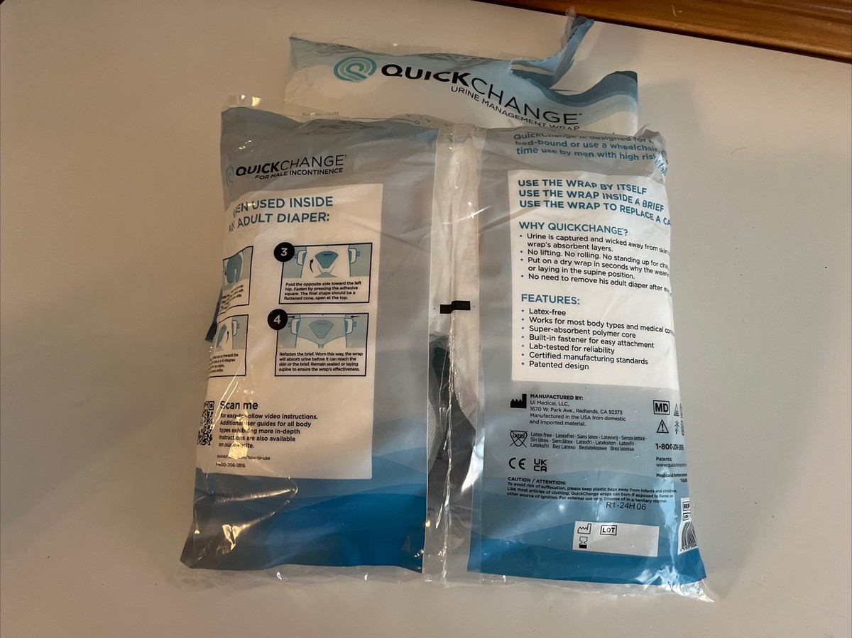 Quickchange Male Incontinence Wrap Medline Industries Inc QuickChange