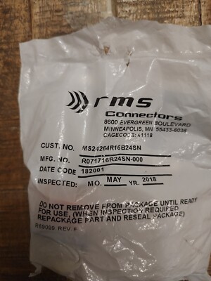 rms Connectors MS24264R16B24SN | eBay