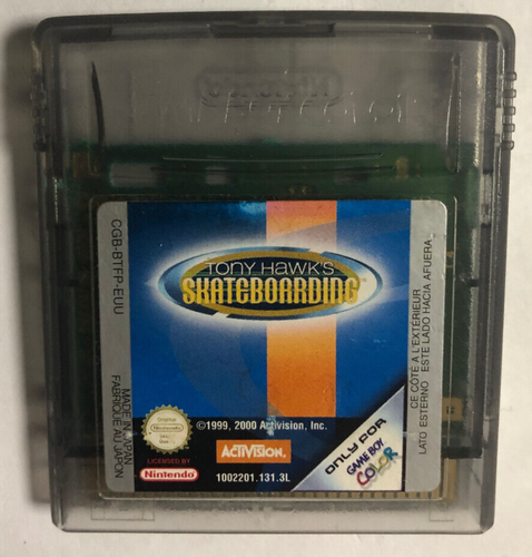 Tony Hawks Skateboarding Game Boy Color | eBay