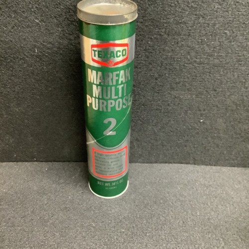 VTG Single Texaco Marfak Multi-Purpose 2 ~ 14.1oz Grease Tube Full ...