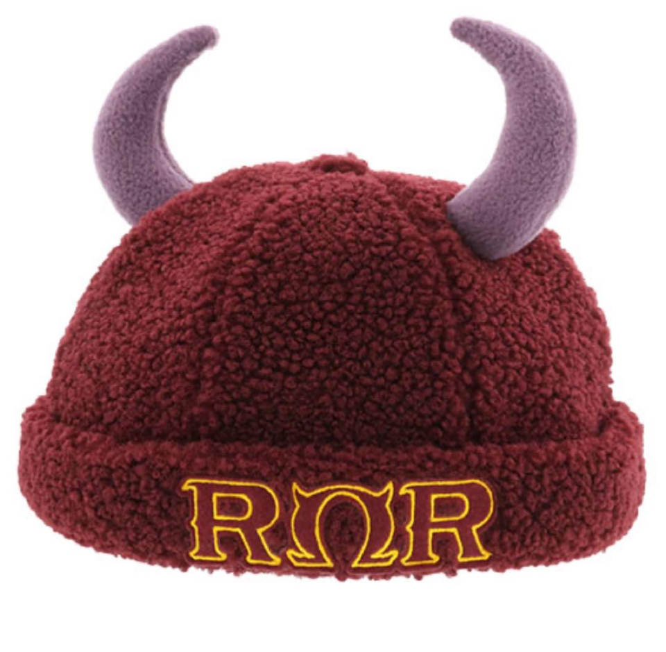 Tokyo Disney Monsters University inc Roar Omega Roar Fluffy Hat Cap ...