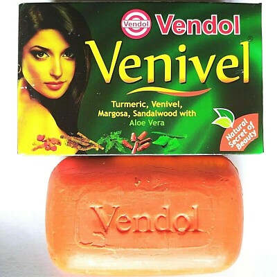 VENDOL VENIVEL Beauty Soap Herbal Ayurvedic Quality Natural Bar for ...
