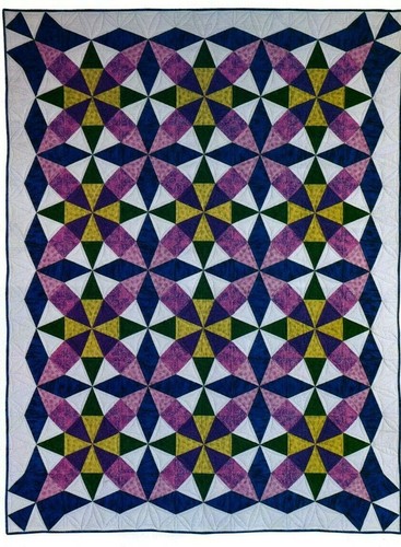 Kaleidoscopic Treasure Quilt Pattern Pieced TB **VINTAGE** | eBay