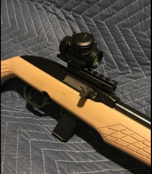 Rossi RS22 22RF/ WMR Rifle Dovetail to Picatinny Weaver Rail Adapter ...