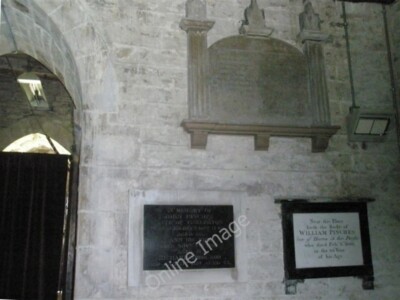 Photo 6x4 Memorials in the chancel at St Edith, Eaton (1) Middlehope ...