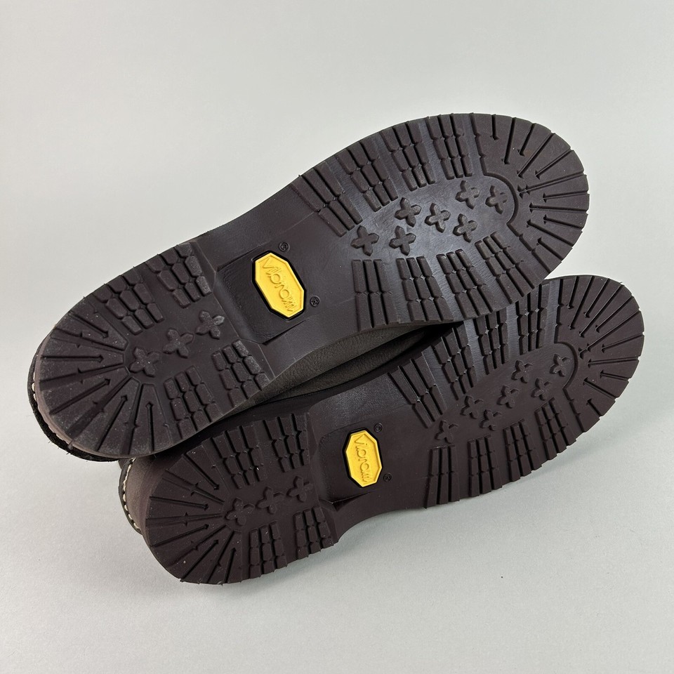 NEW C.C. Filson Sebago Moc Toe Boots Men's Tin Cloth & Leather Size US ...