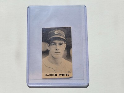 Hal White 1943 Baseball Oddball Cut Out Panel Tigers | eBay