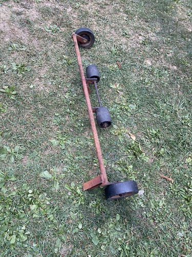 Wheel Horse Tractor Mower 42” Deck Gauge Wheel Bar With Wheels And ...