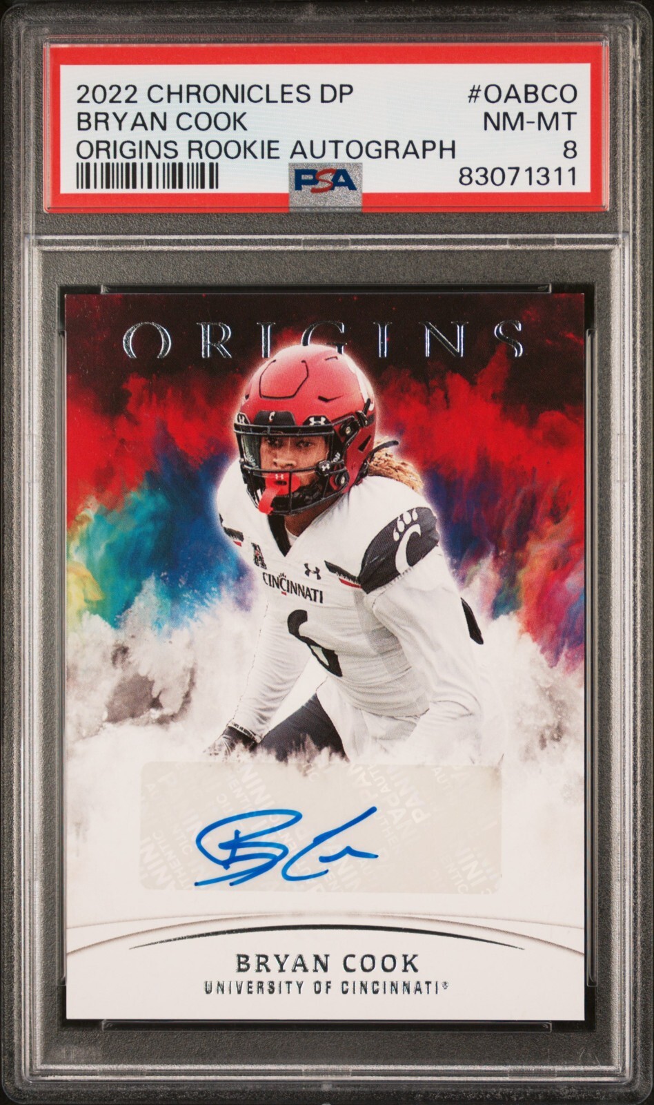 2022 Panini Chronicles Draft Picks - Origins Rookie Autographs #OA-BCO ...