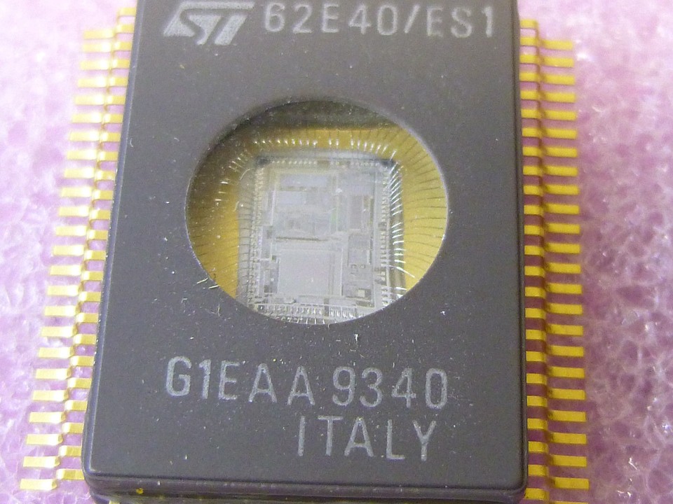 1 piece ST62E40G1 8-bit EPROM MCU + LCD DRIVER EEPROM A/D-CONV ST62 NEW ...