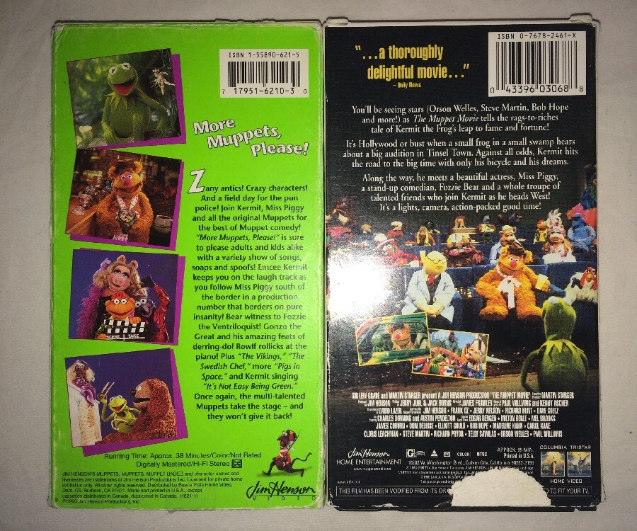 It's the Muppets! - "More Muppets, Please" & The Muppet Movie (VHS ...