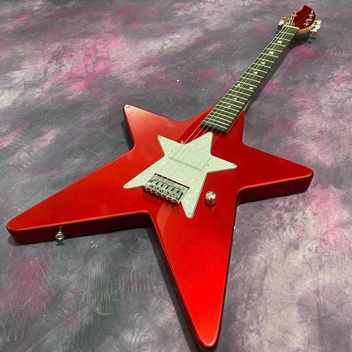 Red Daisy Rock Debutante Star Electric Guitar Chrome Plated Hardware 6 ...