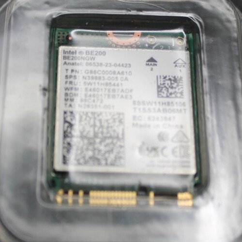 Wi-Fi 7 Intel BE200 NGFF Key E M.2 Wifi Card Bluetooth 5.4 for PC ...