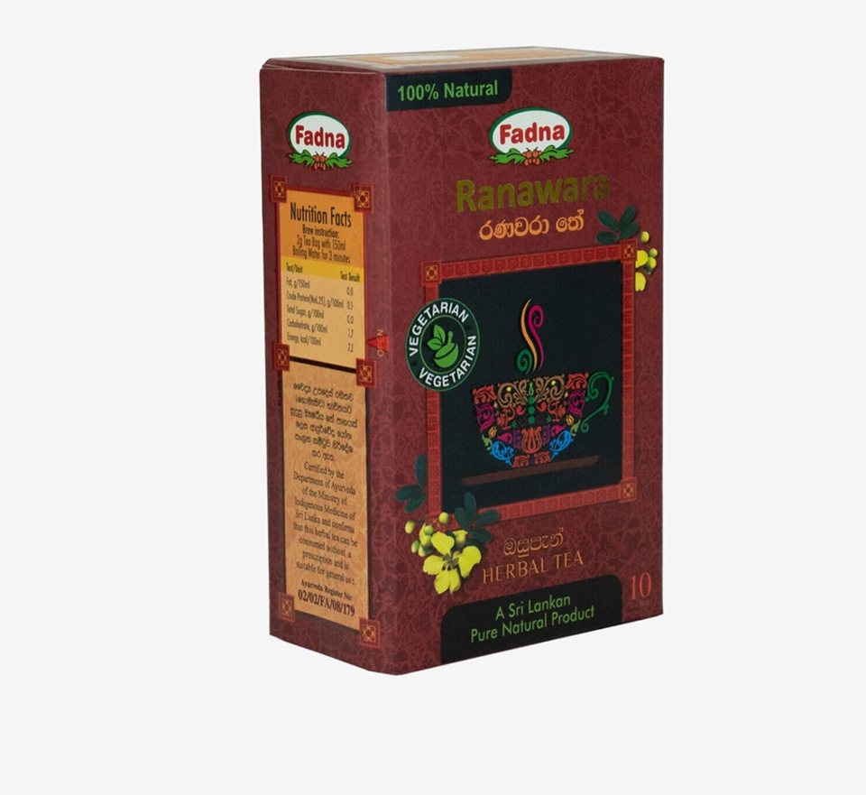 Herbal Tea Organic Drink Ayurvedic Natural Dried Ranawara Pure Flower ...