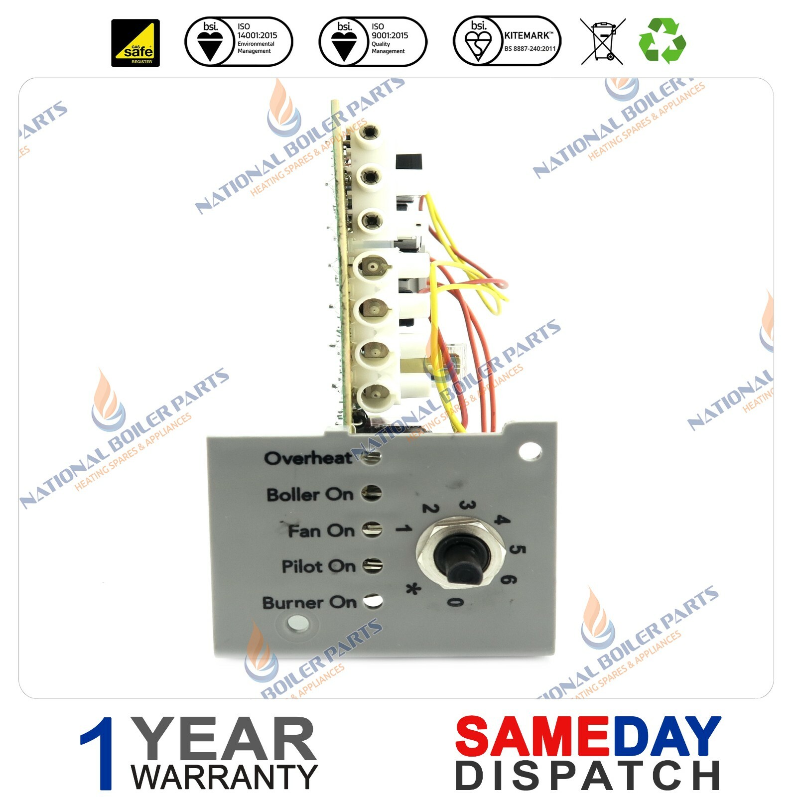BAXI SOLO 3 PF & 3 PFL STYSTEM 30 40 50 60 70 80 BOILER PCB 231711 ...