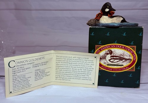 Avon Native American Duck Collection Common Goldeneye | eBay
