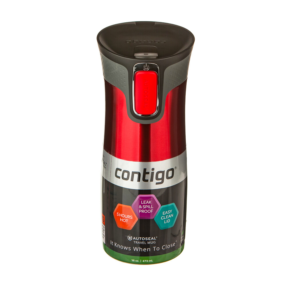 Contigo Thermos Autoseal Stainless Steel Insulated Flask Coffee Travel ...