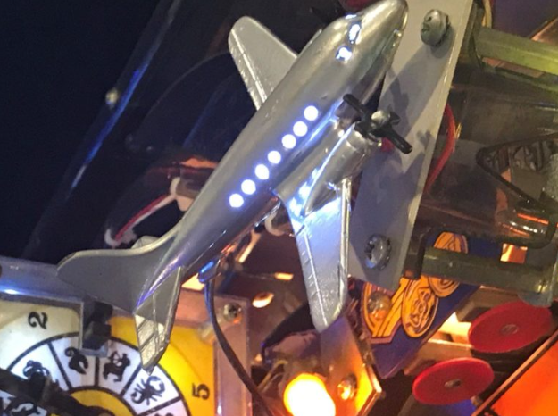 The Twilight Zone TZ Pinball Machine Plane LED Mod Bally | eBay