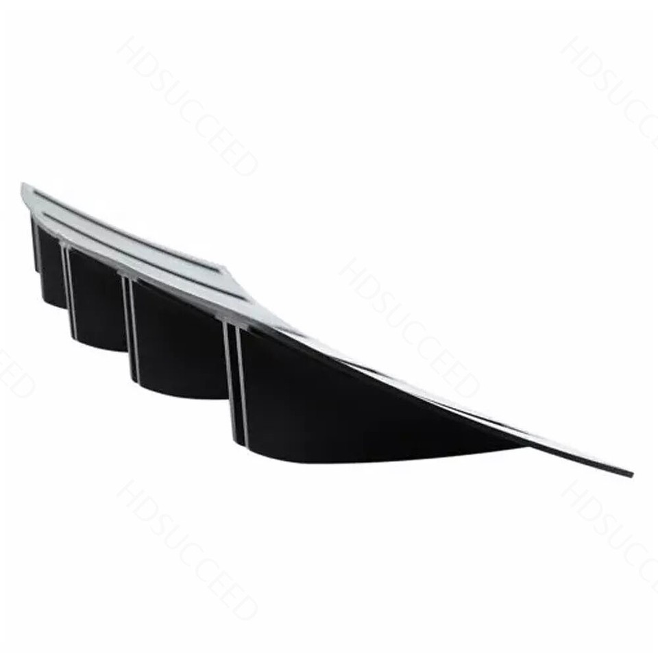 For Kia Forte GT Optima 10-Fin Rear Diffuser Bumper Lip Splitter ...