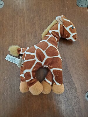 Ganz 1996 Gerry Giraffe 8" Pellet-Filled Plush Toy With Tag CH1609 | eBay