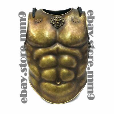 Loin Muscle Armour Jacket Medieval Cuirass Leather Jacket X-Mas ...