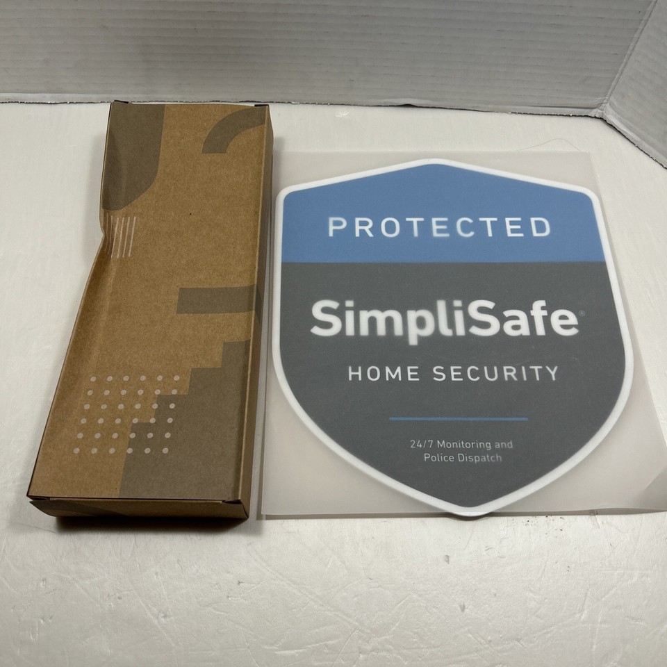 SimpliSafe Yard Sign Stake and Sign Home Security New in Box | eBay