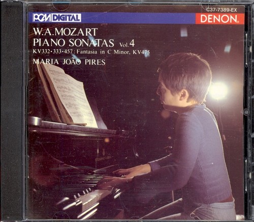 MOZART - Piano Sonatas 12-14 / Fantasia - Maria Joao PIRES - Denon | eBay