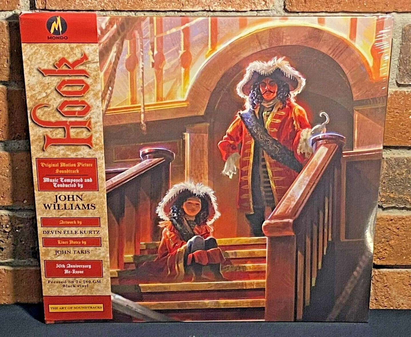 HOOK - Soundtrack, Limited 30th Anni 180G 2LP BLACK VINYL Gatefold ...