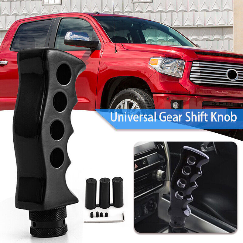Slotted Pistol Grip Gear Shift Knob Shifter Lever Manual Transmission ...