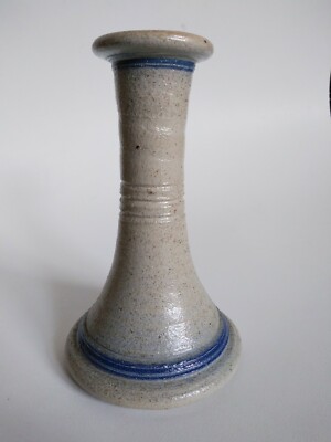 Ethan Allen Rowe Pottery Works Salt Glaze Candlestick | eBay