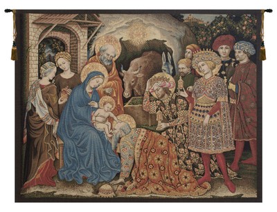 Embrace the Beauty of Adoration with Palla Strozzi ItalianTapestry ...