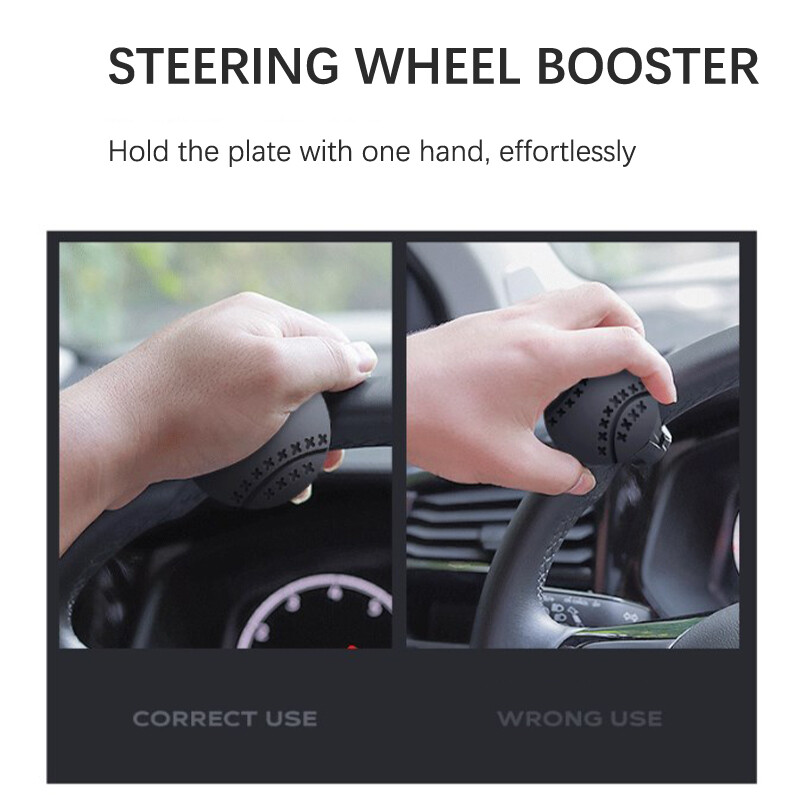 Car Steering Wheel Booster 360 Degree Rotation Steering Wheel Knob Ball ...