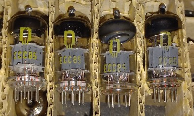 4 x RFT ECC85 6AQ8 Tubes | eBay