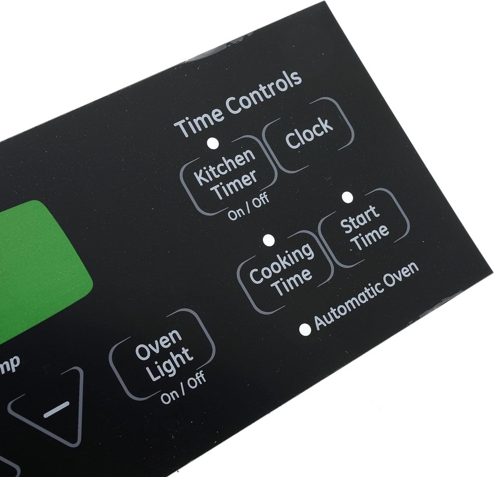 WB27T11005 Replacement Faceplate for GE Range Oven Stove Control Panel ...