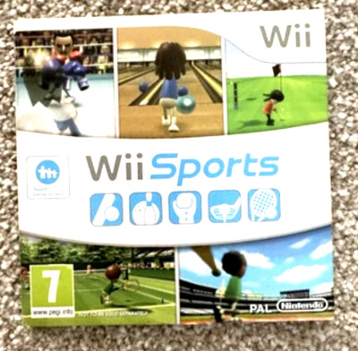 Wii Sports Nintendo Wii - Cardboard Sleeve - Super Fast Delivery | eBay UK