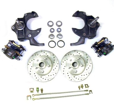 1968 1974 Chevy II Nova F Body 2" Drop Disc Brake Conversion Kit ...