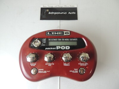 Line 6 Pocket POD Multi Effects Processor Headphone Amp Free USA ...