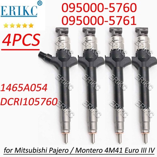 095000-5760 Diesel Fuel Injector 1465A054 For Mitsubishi Pajero 4M41 ...