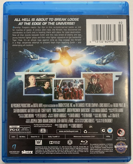 Buy Wing Commander (Blu-ray Disc, 2013) online | eBay