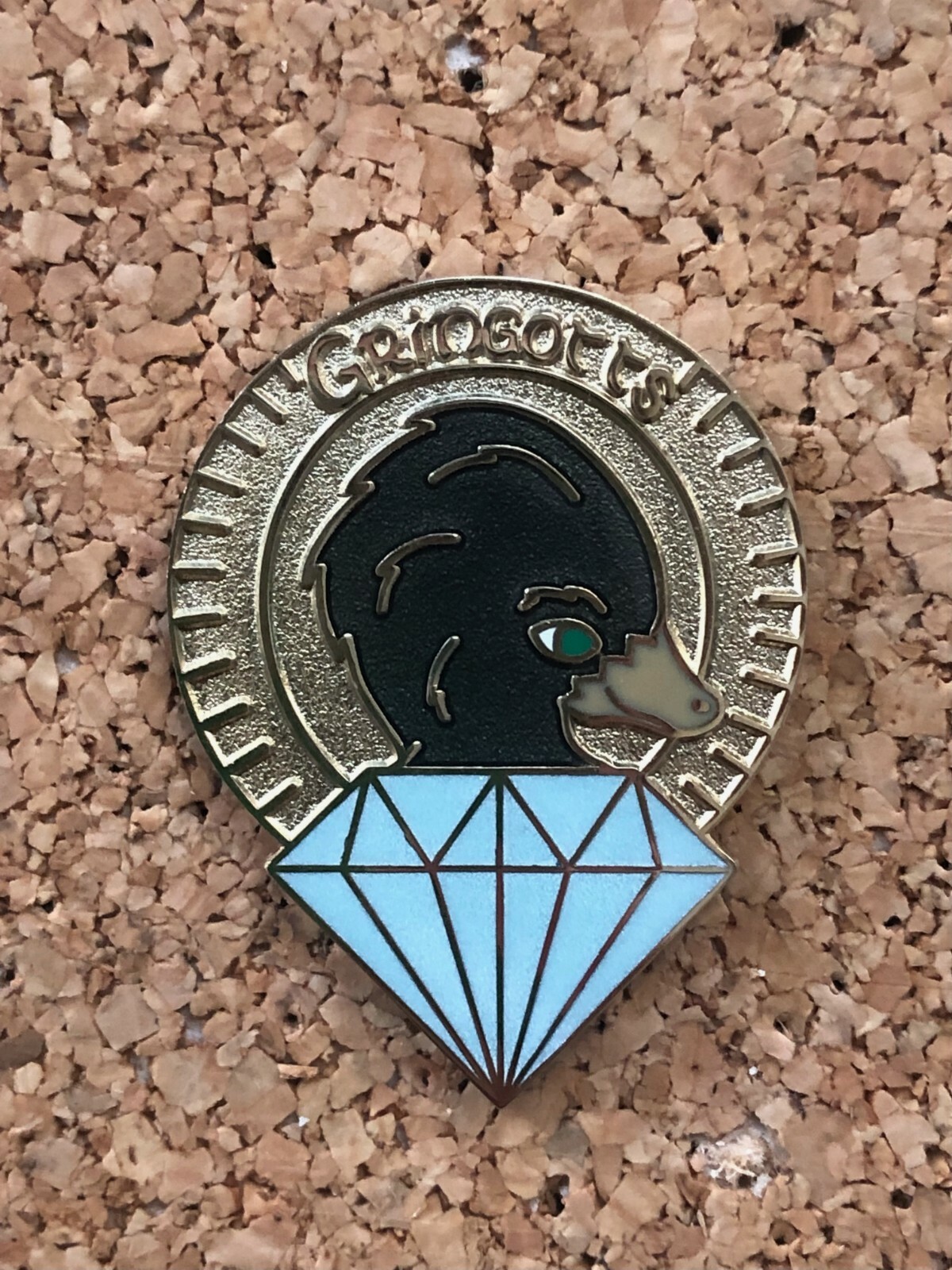 Harry Potter Niffler with Gringotts Coin & Diamond SunsetRoadCo | eBay