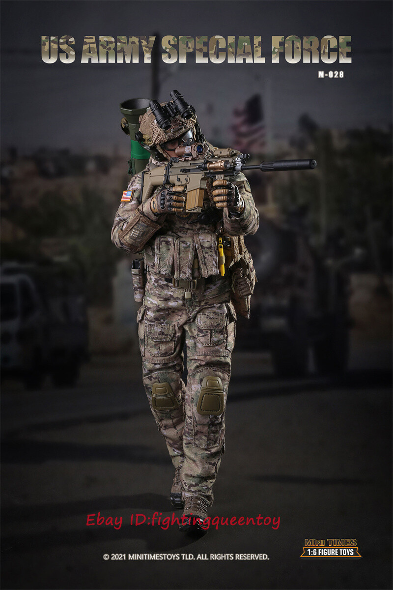Mini Times Toys M028 US ARMY SPECIAL FORCE 1/6 Soldier Action Figure ...