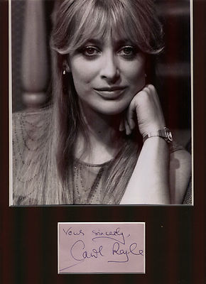 CAROL ROYLE"THE CEDAR TREE" THE PROFESSIONALS" STUNNING AUTOGRAPH ...