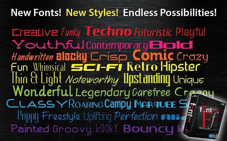 5000 FontPack Master Ultimate Collection All Fonts in Single Collection ...
