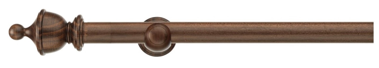 Swish Naturals Eyelet Wooden Curtain Pole WOOD EYELET POLE 28mm URN ...