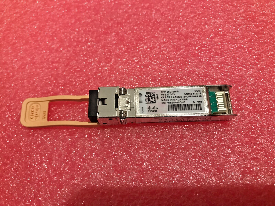 Cisco SFP-25G-SR-S 25GBASE-SR SFP28 850nm 100m MMF LC Transceiver ...