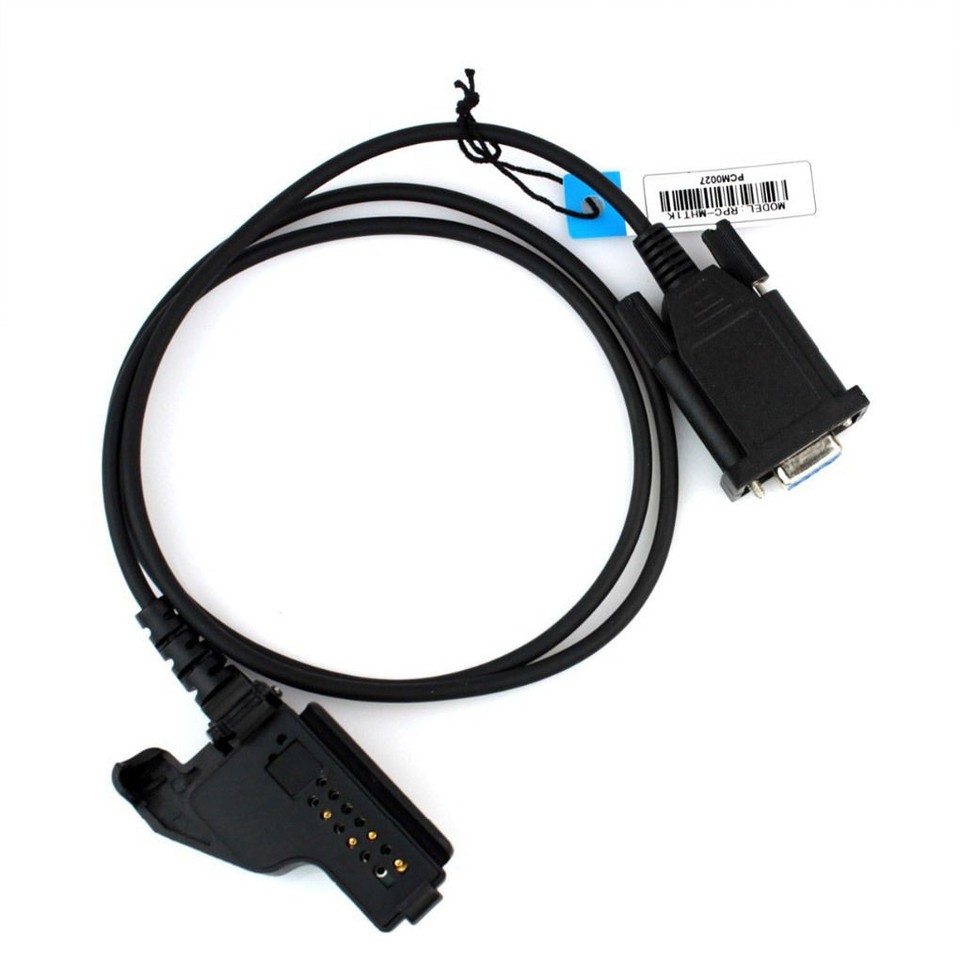 4Pin DB9 Female Connector Programming Cable For MOTOROLA HT1000 MTS2000 ...