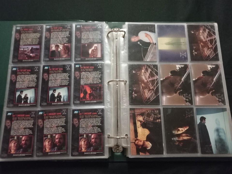 THE X-FILES Topps Trading Cards - Incomplete Season 1 and 2, see ...